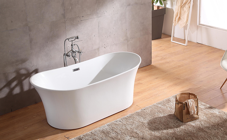 Freestanding Corner Bath | Back to Wall Freestanding Bath