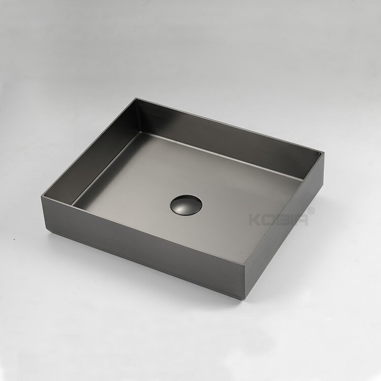 Customized Table Top Wash Basin, Deck-mount Lavatory Sink