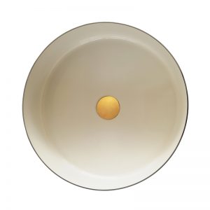 Enameled Steel Basin Bowl Vintage Bucket Stainless Sink For Sale