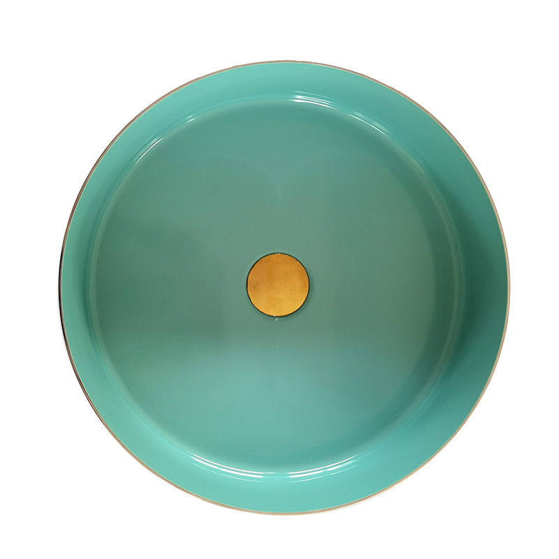 Small Enamel Bucket Sink Washroom Enamelware Stainless Steel Sink