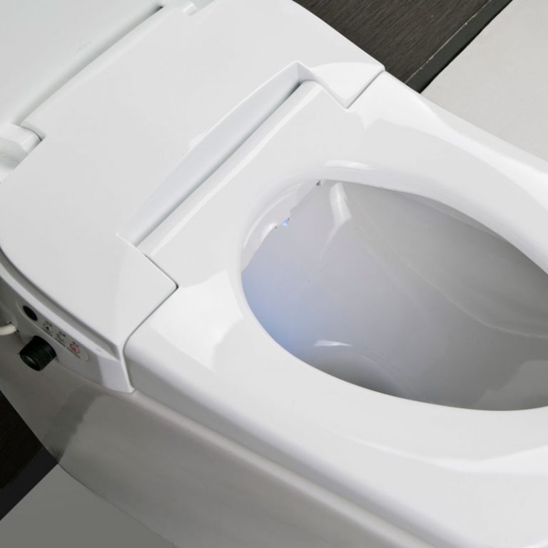 Smart Commode Toilet Advanced Bidet Seat Self-Sanitizing Wc