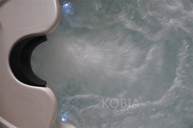 Salt Water Hot Tub 78-Inch Square With Led Lights Factory